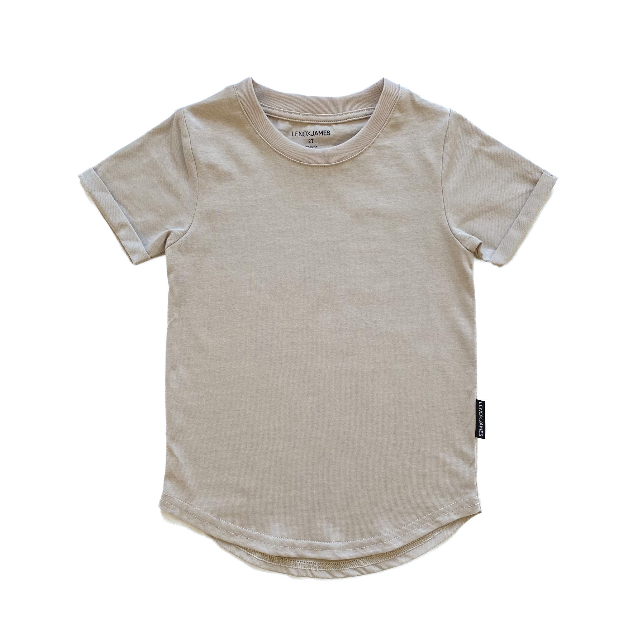 BASIC TEE - SAND – LENOX JAMES