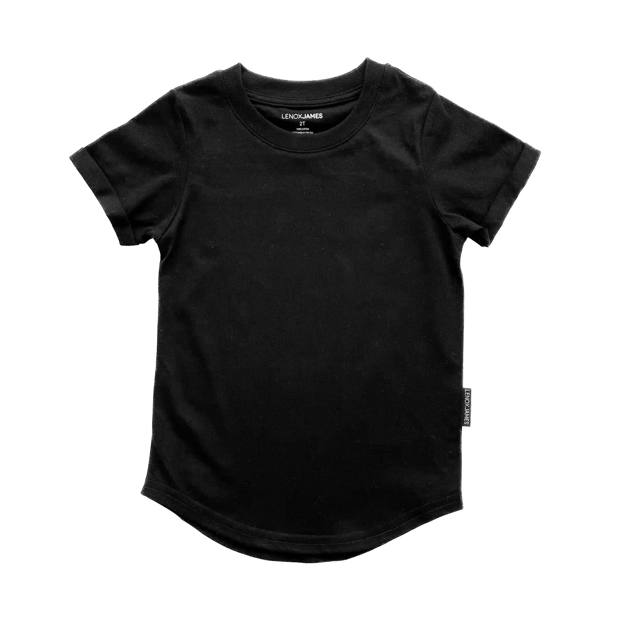 BASIC TEE - BLACK – LENOX JAMES